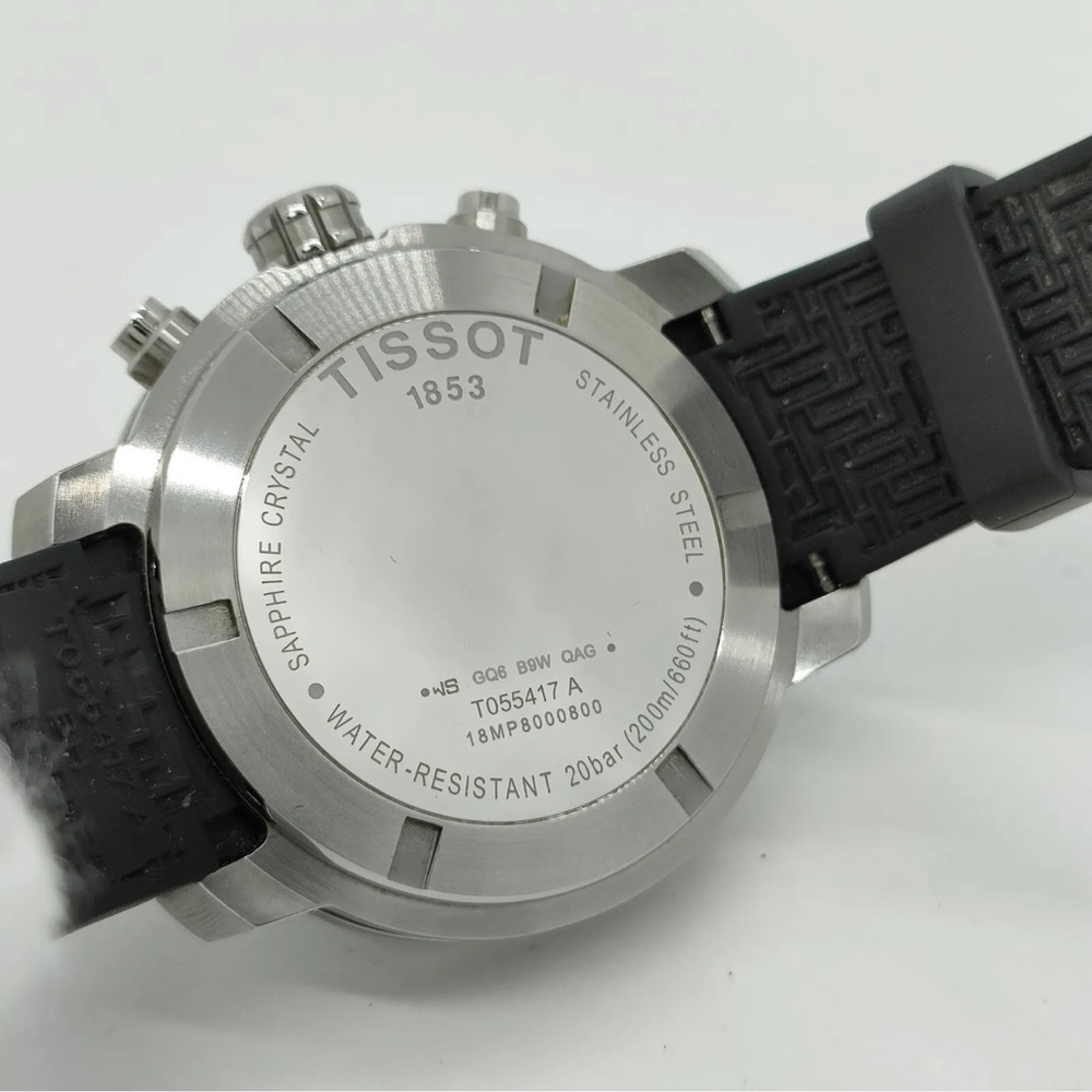 Tissot Watch T055417a Chronograph Good Condition 41mm… - Gem